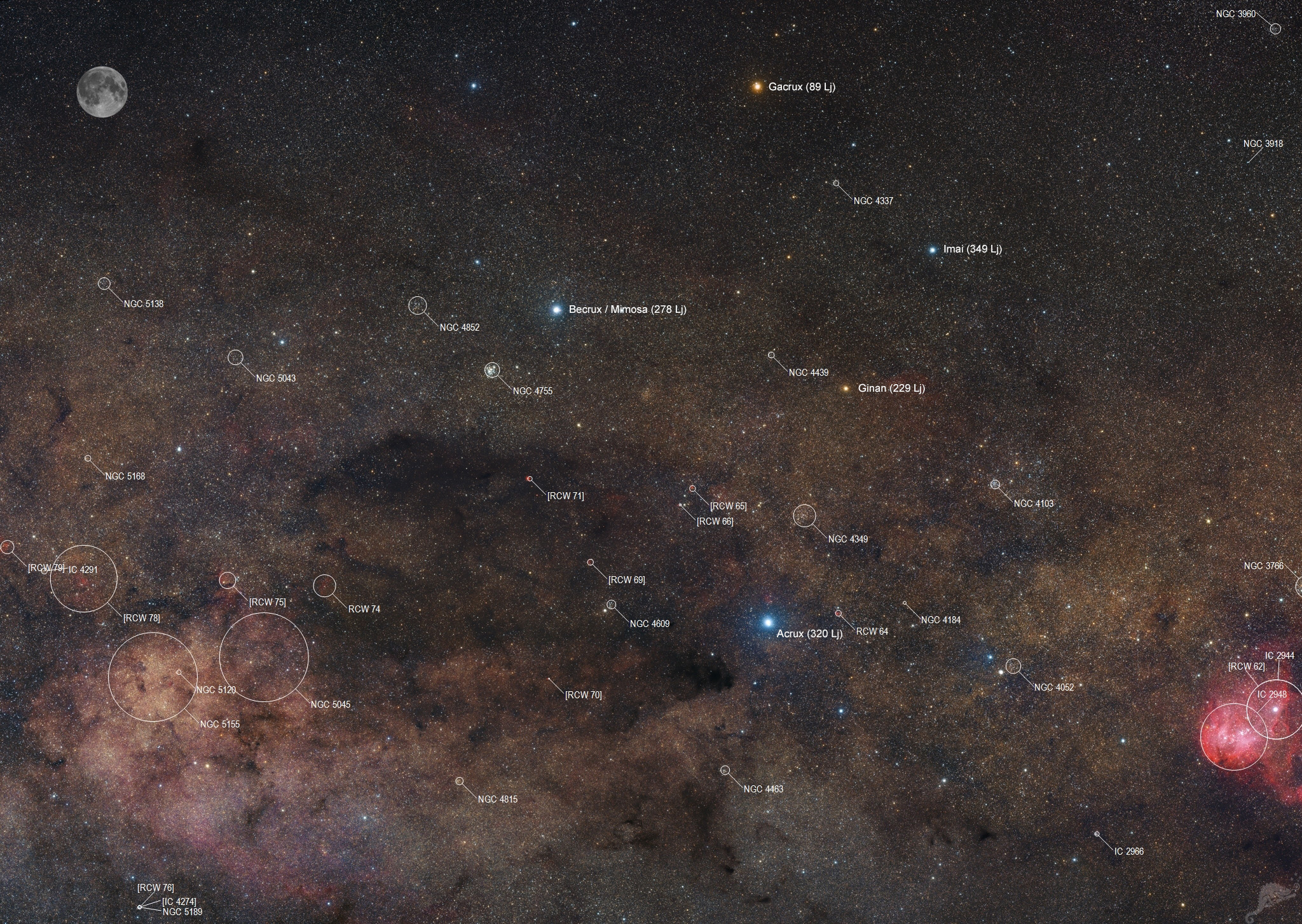 Chamäleon + Onjala Observatory Observatory DeepSky
